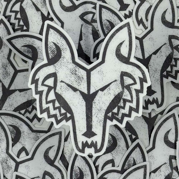 Wolfpack Crest Sticker – 3" Matte Vinyl – Galactic Surplus Co.